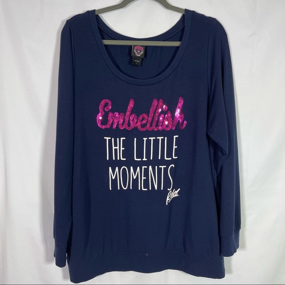 torrid | Sweaters | Rebel Wilson For Torrid Glitzy Sweater Size Xl In ...